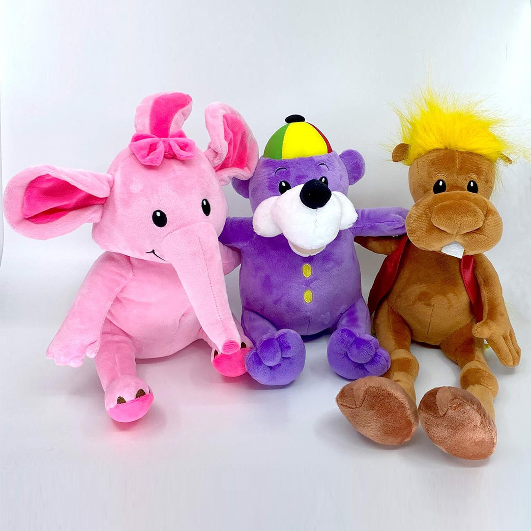 Zaky, Kazwa & Nadeen Plush Toy Set | One4Kids Online Store