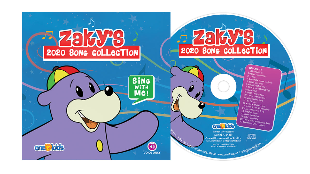 Zaky's 2020 Song Collection | One4Kids Online Store