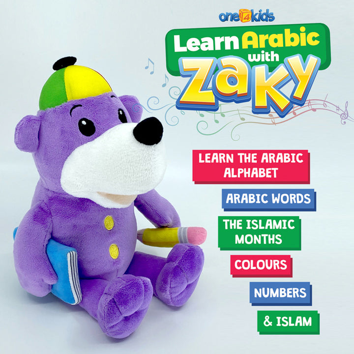 Learn Arabic With Zaky Toy (Small Size) – One4Kids Online Store