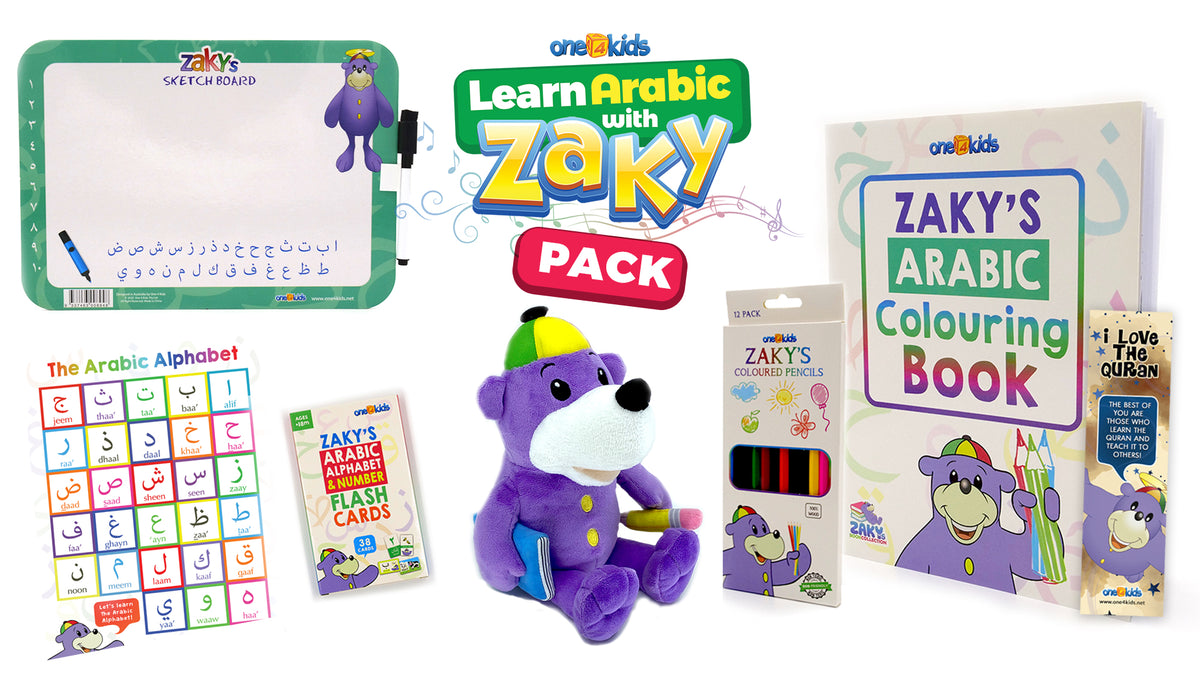 Learn Arabic With Zaky Pack | One4Kids Online Store