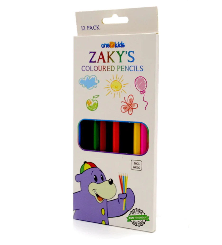 Zaky's 2023 Ramadan Activity Book + Zaky's Colouring Pencils | One4Kids ...